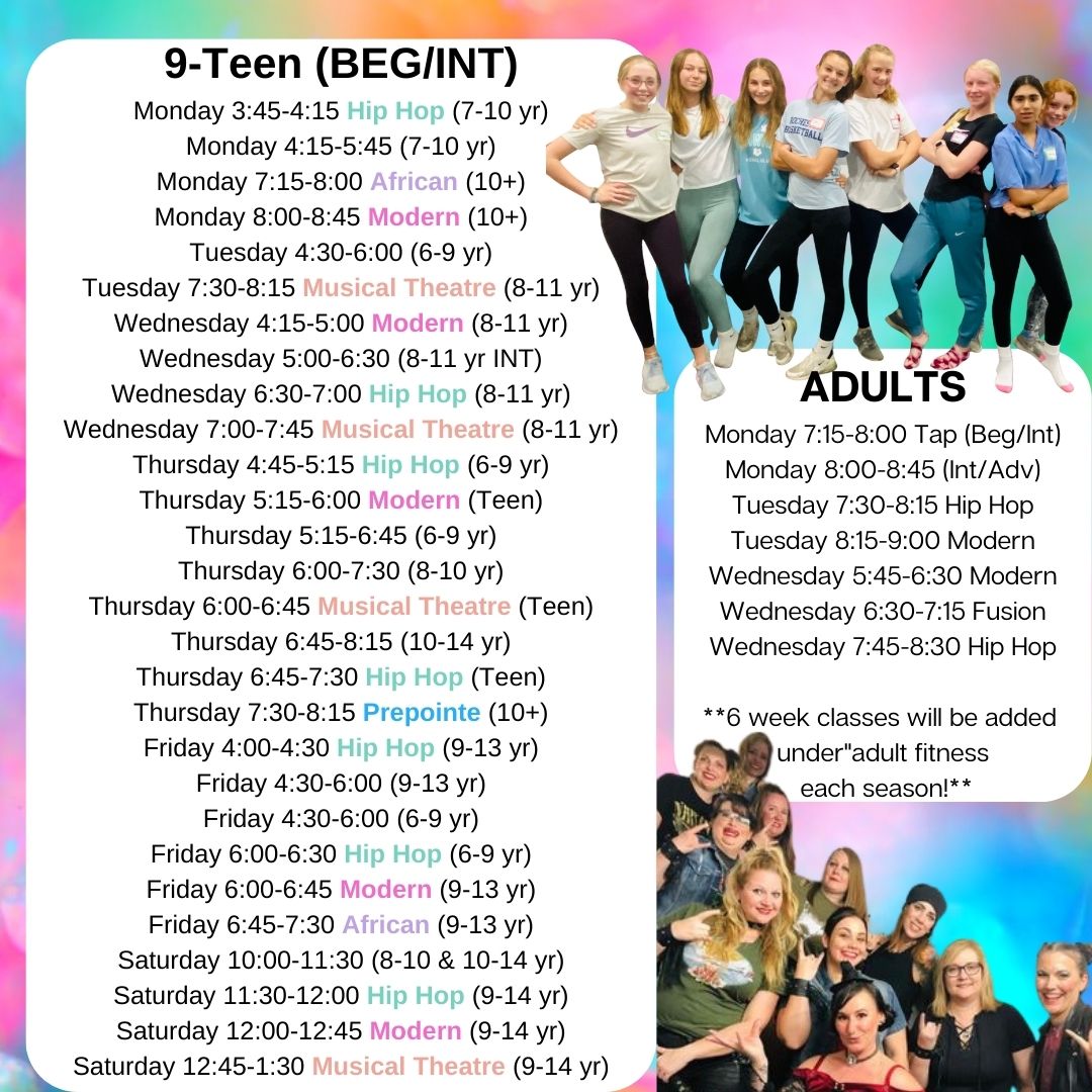 Fall Dance Classes | Dance Connection Rochester