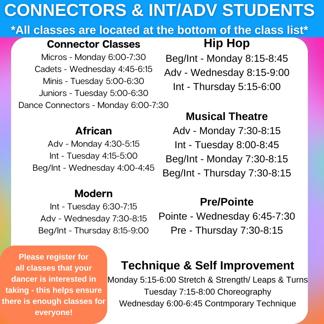 Fall Dance Classes